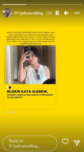 Kominfo Blokir Kata Slebew, Jeje CFW Komentar Begini